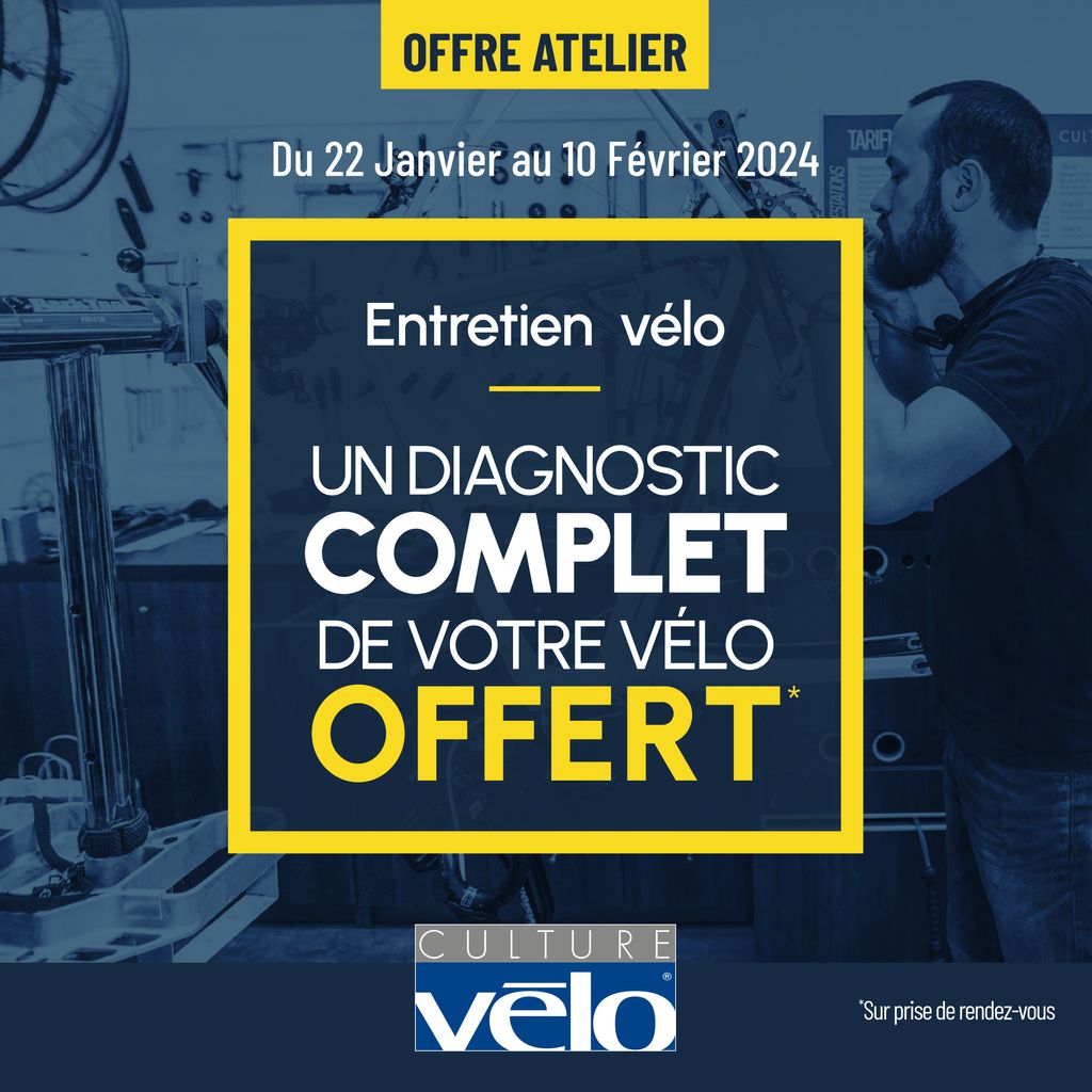 Diagnostic Complet de votre Vélo Offert