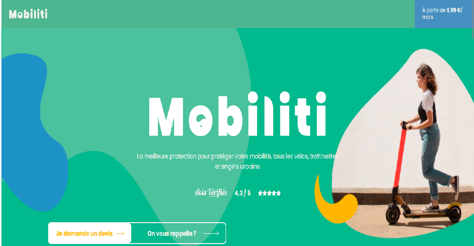 Assurer votre vélo avec MOBILITI