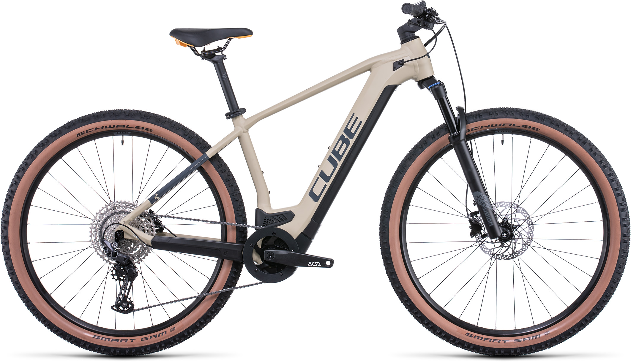 Cube Reaction Hybrid Pro 625 Desert n orange Bouticycle