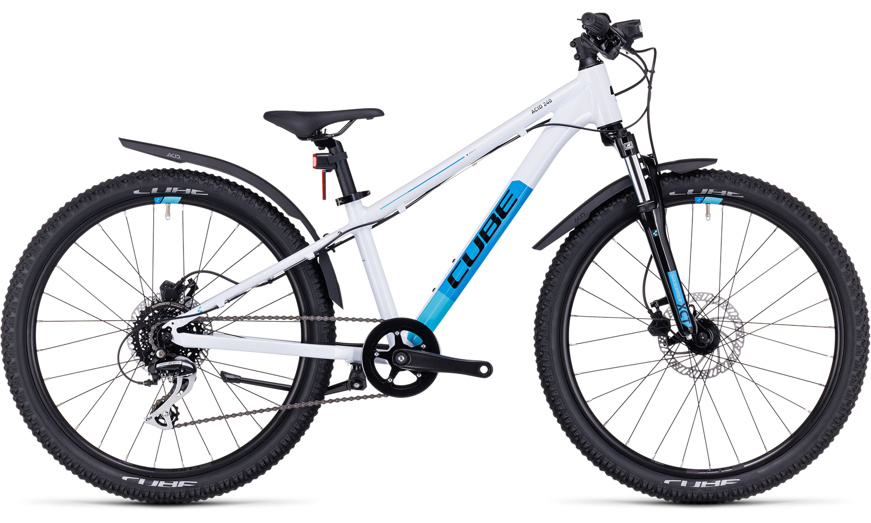 Cube Acid 240 disc allroad white´n´blue | 729 € - Culture Vélo