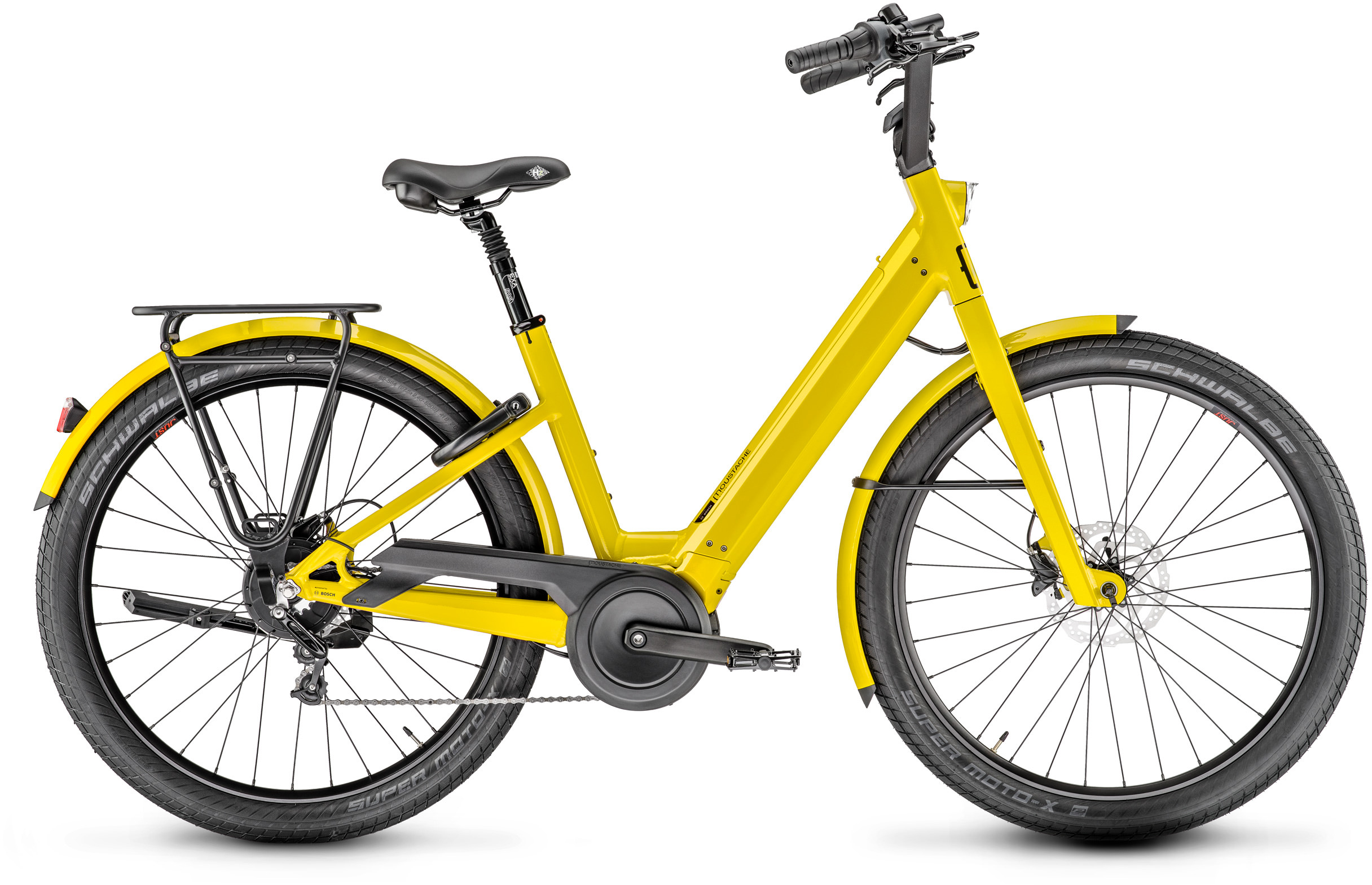 Moustache LUNDI 27.5 CURRY - 2021 - Vélos Électriques | Culture Vélo